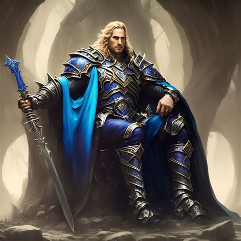 Warcraft Arthas Menethil By Art By Arkh On Deviantart