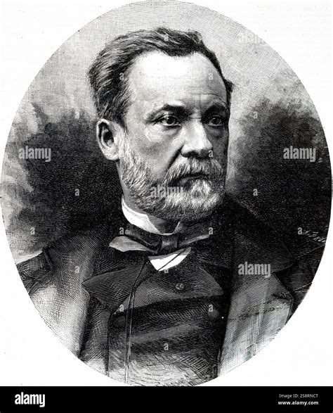 Portrait Of Louis Pasteur 1822 1895 A French Biologist Microbiologist And Chemist Renowned