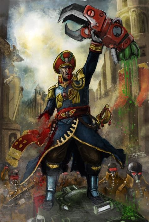 Commissar Yarrick By Andgil On Deviantart Warhammer 40k Fantasía