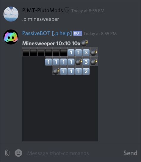 Made A Minesweeper Bot Using Discords Spoiler Feature R Discordapp