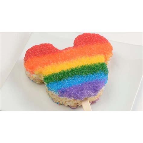 Disney Goofy Candy Co Mickey Rainbow Pride Rice Crispy Tr