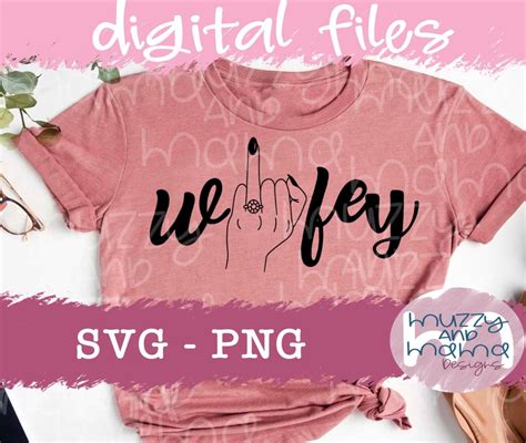 Wife Svg Wifey Svg Vector Cut File For Cricut Silhouette Wedding