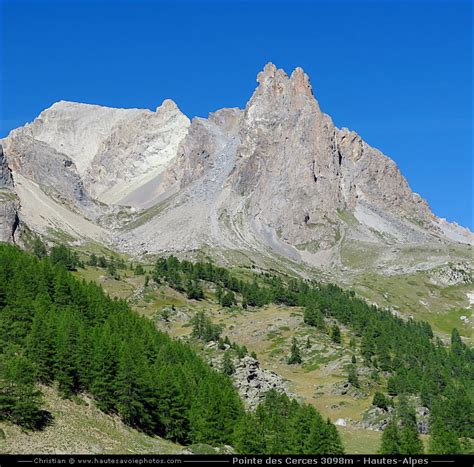 Pointe des Cerces 3098m Vallée de la Clarée Hautes Alpes France