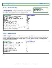 Find Smallest Number In Array Odd To Even Distance Course Hero