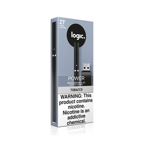 Logic Power Kit 27mg Tobacco Box Of 5 Empire Smoke Distributors