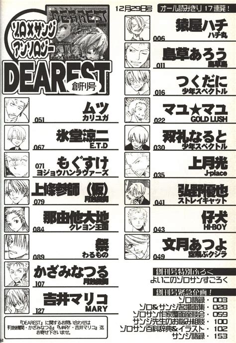 Doujinshi Anthology Anthology Dearest Anthology Ubuy India