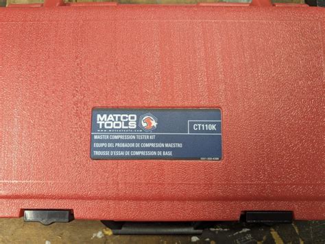 Item Relisted Fs Matco And Mac Compression Tester The Outdoors Trader