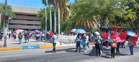 El Movimiento Antorchista Sinaloense Marcha Al Palacio De Gobierno Para