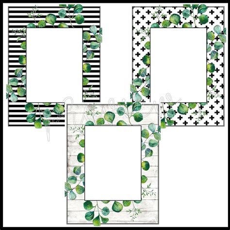 Boho Farmhouse EDITABLE Posters Confetti Creativity