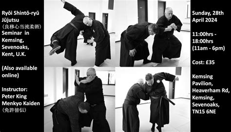 Ryōi Shintō Ryū Jūjutsu Seminar 28th April 2024 Ryōi Shintōkai 良移心当会