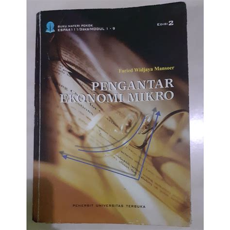 Jual Modul Pengantar Ekonomi Mikro UT Edisi 2 Shopee Indonesia
