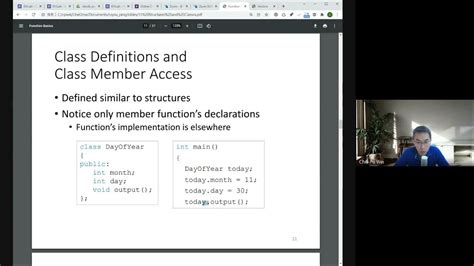 Classes And Constructors Youtube