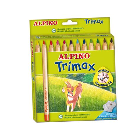 Lápices de colores Alpino Trimax unidades Deskidea