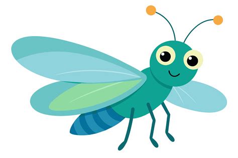 Cartoon Lacewing Vector Illustration Gráfico Por Kanay Lal · Creative Fabrica