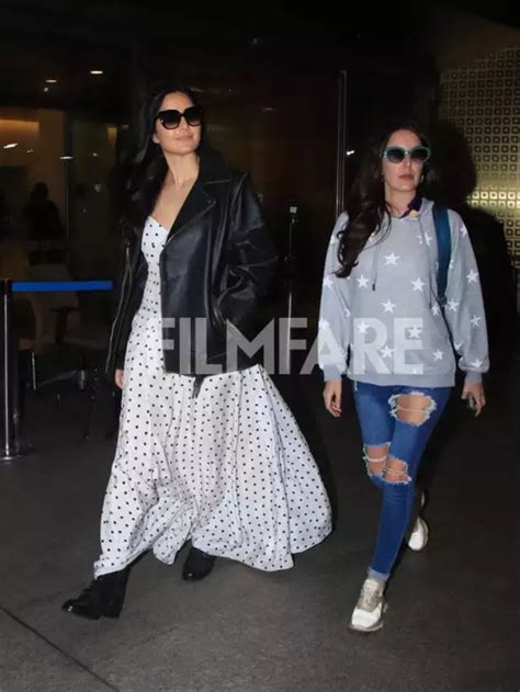 Katrina Kaif Returns To Mumbai From Delhi With Her Sister Pics Top