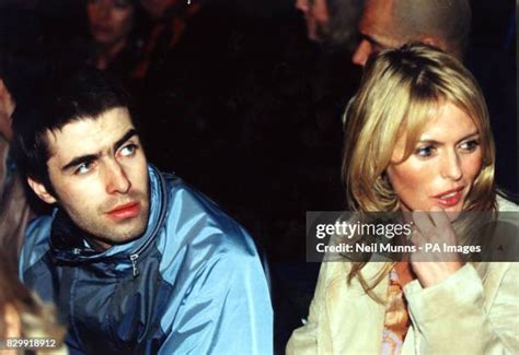 Liam Gallagher Patsy Kensit Photos And Premium High Res Pictures