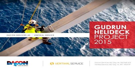 Pdf Gudrun Helideck Advance Vertikal Service Project Dacon