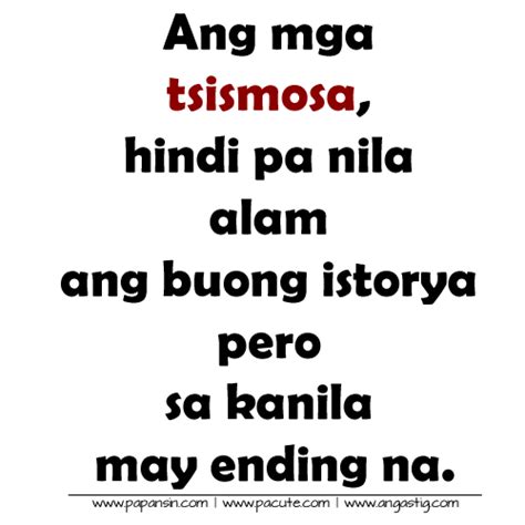 Tsismosa Quotes Image Quotesgram