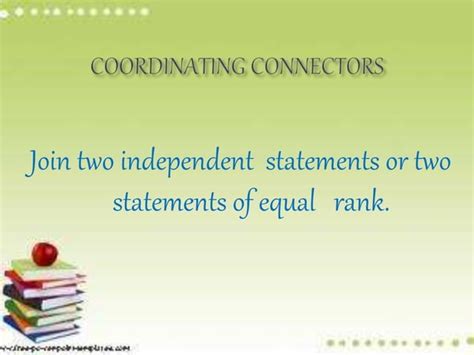 Power Point Conjunctions And Connectors Pptx