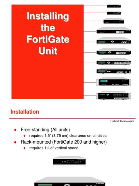 Pdf Installing The Fortigate Unit Dokumen Tips
