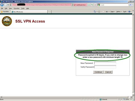 Solved Modify Ssl Vpn New Password Required Prompt Cisco Community