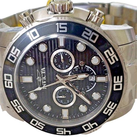 695 Msrp Invicta Mens Pro Diver Scuba 50mm Quartz Watch