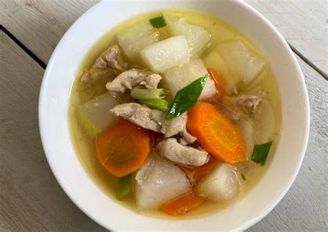 Resep Sup Ayam Labu Kundur Oleh Kristina Heryawati Cookpad