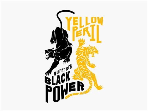 Yellow Peril Supports Black Power By Jessica Wu On Dribbble