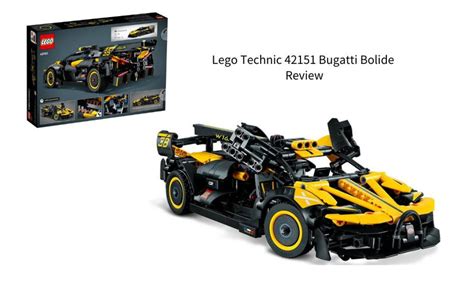 Lego Technic 42151 Bugatti Bolide Review Lightailing