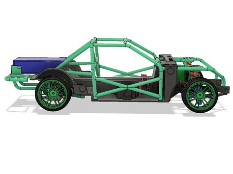 Rc Drift Chassis For 3d Printing