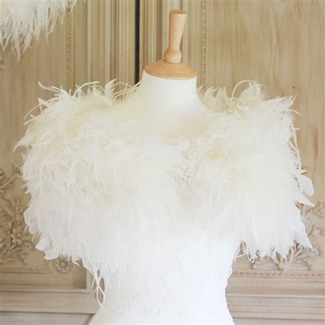 Ostrich Feather Wrap Donna Crain Accessories