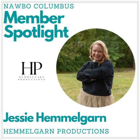 Meet Jessie Hemmelgarn Hemmelgarn Productions Nawbo Columbus