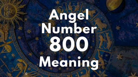 Angel Number 800 Spiritual Meaning Symbolism And Significance