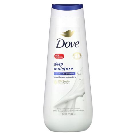 Dove Deep Moisture Body Wash 20 Fl Oz 591 Ml
