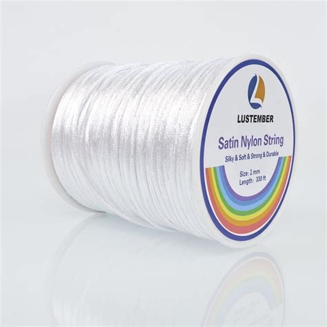 08mm Nylon String 1 Mm Silky Smooth Durable Satin Nylon