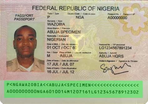 Id Nigerian Passport Validity Verification Trustdochub