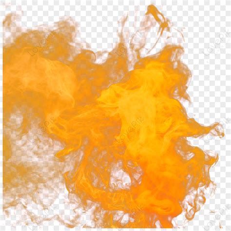 Orange Explosion Gas Smoke Texturepaintcolor Smokedrawing Png White
