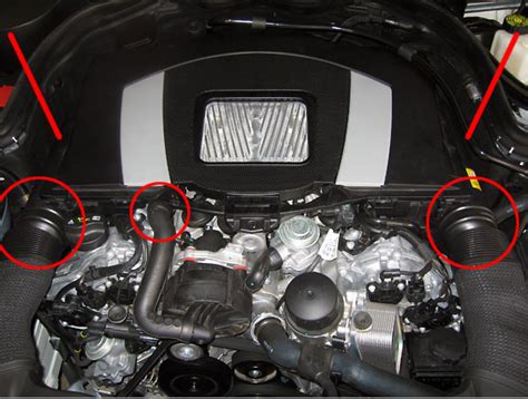 Mercedes Benz C Class How To Remove Engine Cover Mbworld