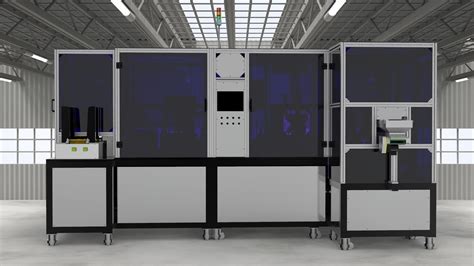 Tray Curing Automatic Loading And Unloading Machine 3d Model Cgtrader