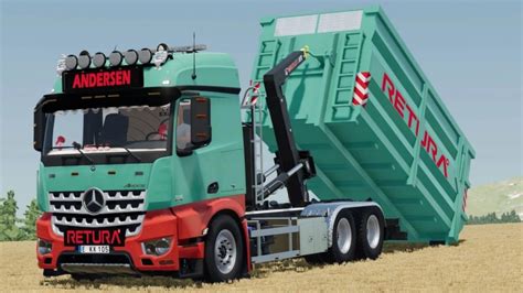 Mod Network Mercedes Arocs IT Runner V1 0 0 1 FS22 Mods