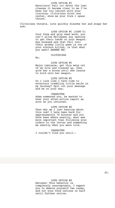 Hazbin Hotel Script Leak Leaks Script Exterminator