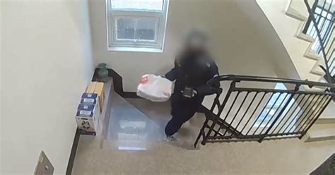 국룰을 깨네피자 배달 왔다가 커피캡슐 택배상자 훔친 20대男 영상