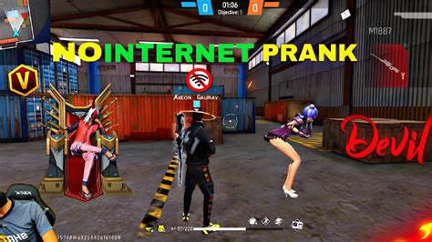 No Internet Prank In Lone Wolf Lone Wolf Mode Full Gameplay 😍 1v1