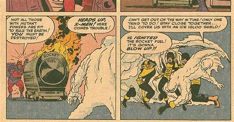 Ed Piskors Colors In X Men Grand Design Compared To The Original Colors Album On Imgur