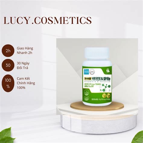 Vitamin E And Selenium Oral Tablet 700mg New Model Shopee Malaysia