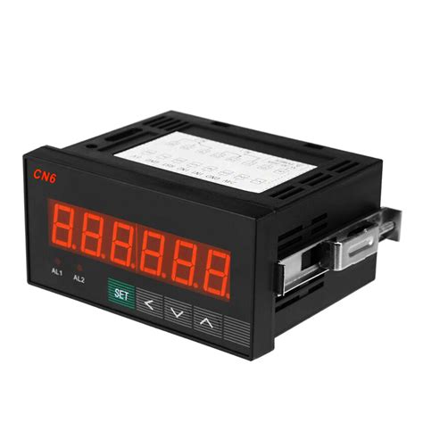 6 Digital Multifunctional Led Counter Grating Encoder Display Meter