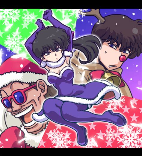 Kunou Kodachi Kunou Tatewaki And Principal Kunou Ranma 12 Drawn By
