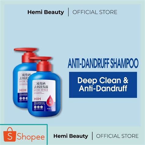 Hih Selenium Disulfide Anti Dandruff Shampoo 300ml Shopee Malaysia