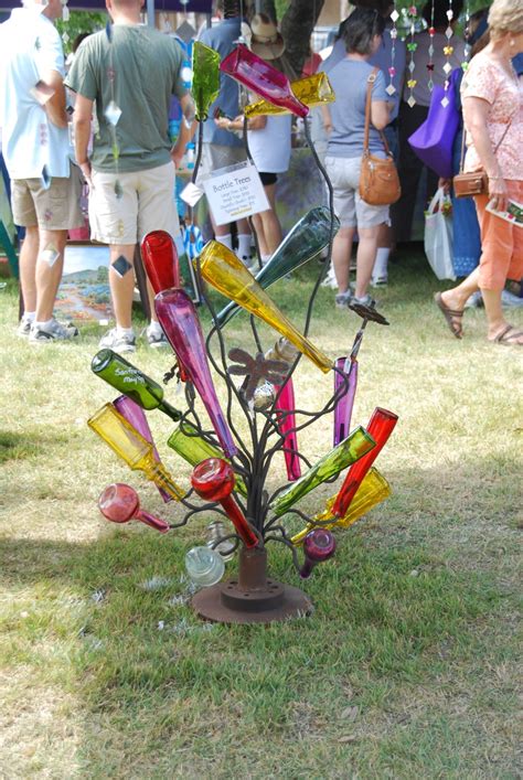 17 Best Images About Bottle Trees And Bottle Garden Art On Pinterest