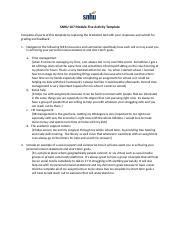 Module Docx SNHU Module Five Activity Template Complete All Parts Of This Template By